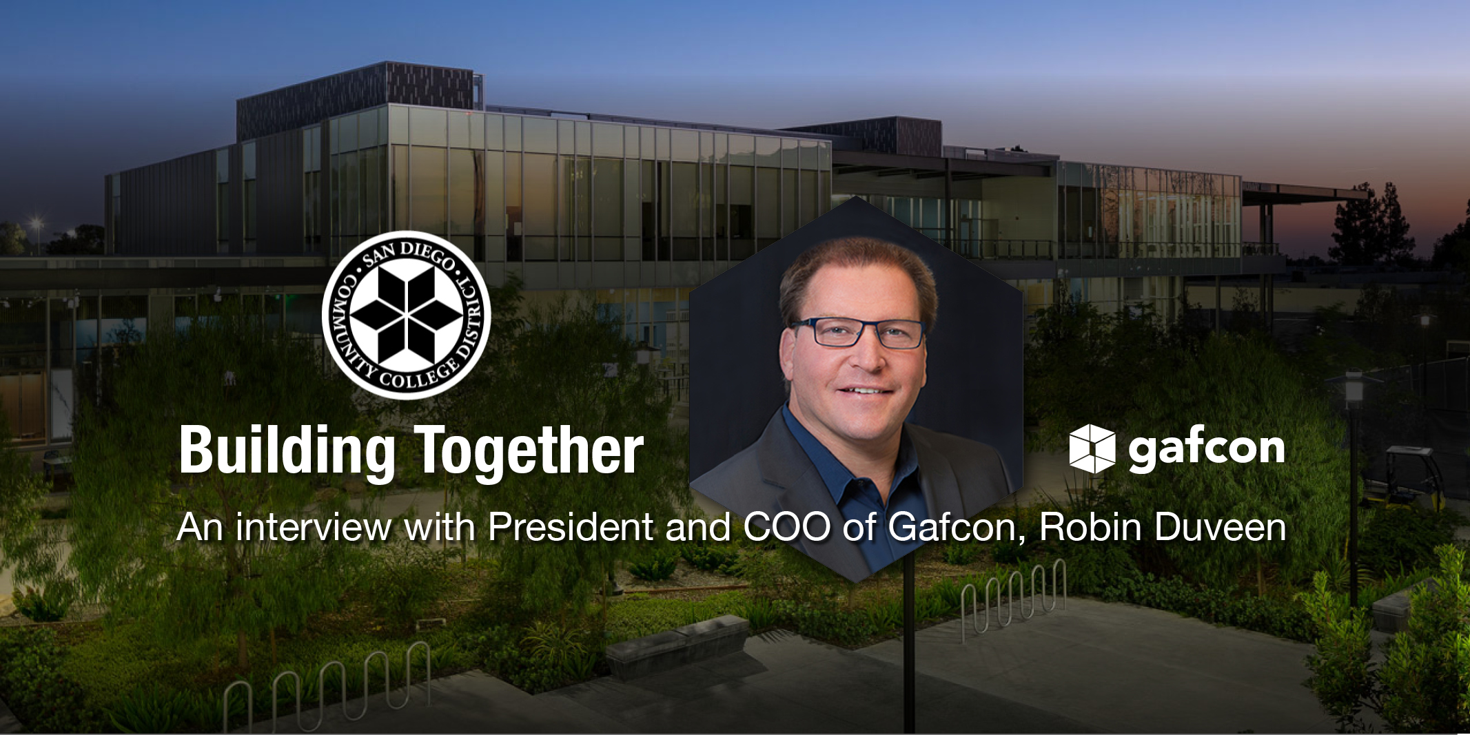 Gafcon - Gafcon and SDCCD - Building Together